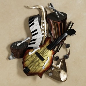 10 Charming And Awesome Designs Of Metal Wall Sculpture - Interior ...