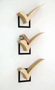 Diagonal bookshelf and 33 bookshelves ideas - Interior Design Inspirations