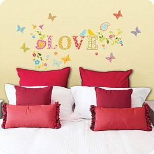 Bedroom wall stickers ideas for your sweet dreams - Interior Design ...