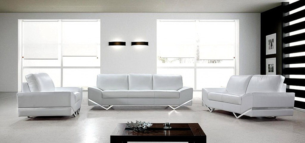 White Sofa Set Design 1 - Interior Design Inspirations