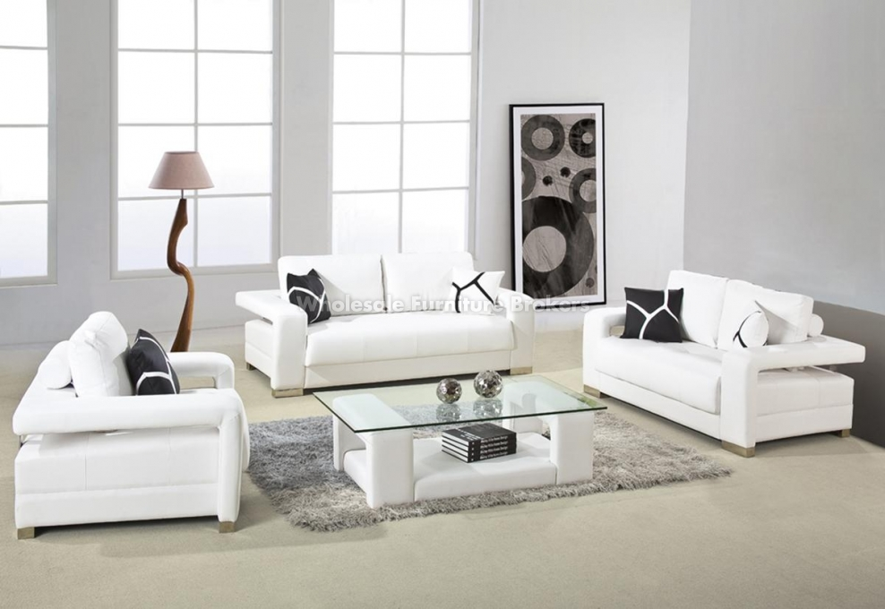 White Sofa Set Design 12 - Interior Design Inspirations