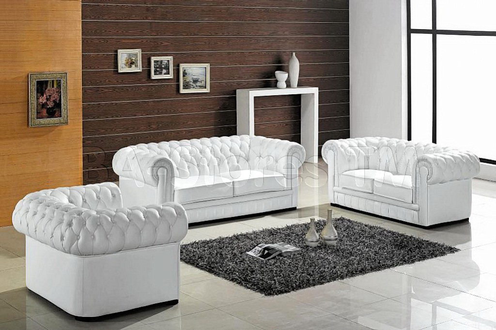 White Sofa Set Design 10 - Interior Design Inspirations