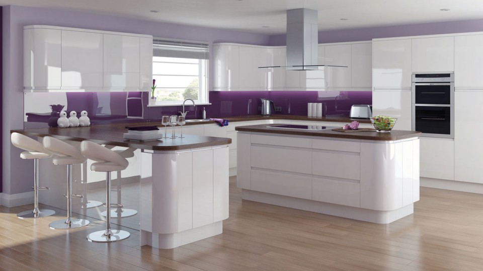 Using High Gloss Tiles For Kitchen Is Good? - Interior Design Inspirations