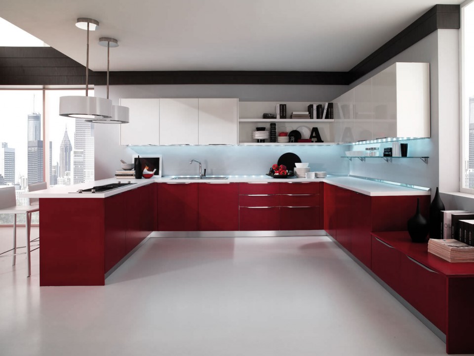Using High Gloss Tiles For Kitchen Is Good? - Interior Design Inspirations