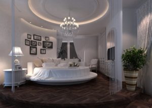 15 Luxurious Master Bedrooms With Round Beds - Interior Design Inspirations