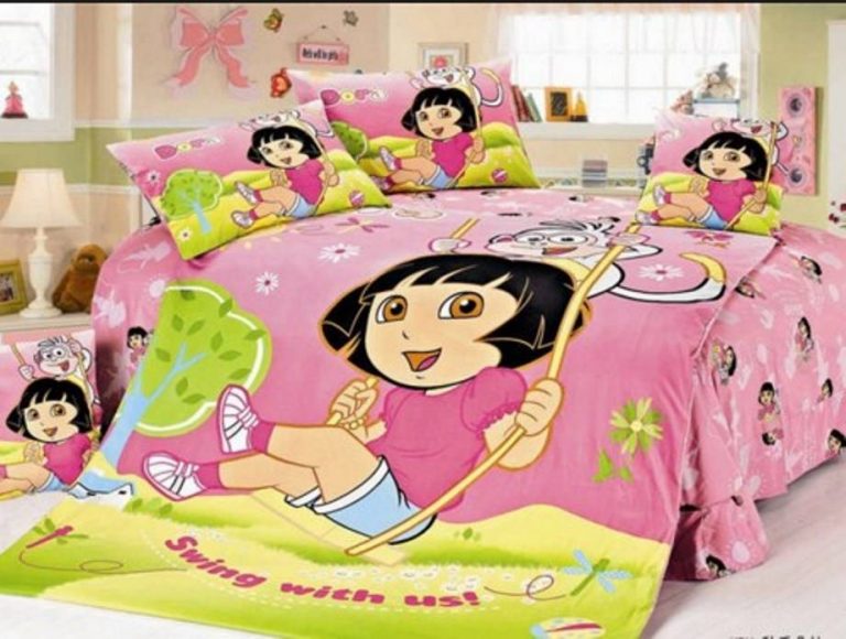 Dora The Explorer - Themed Bedroom For Kid - Interior Design Inspirations