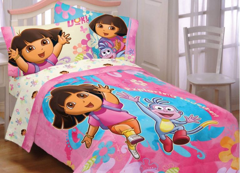 Dora The Explorer - Themed Bedroom For Kid - Interior Design Inspirations