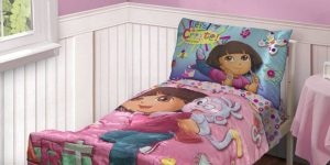 Dora The Explorer - Themed Bedroom For Kid - Interior Design Inspirations