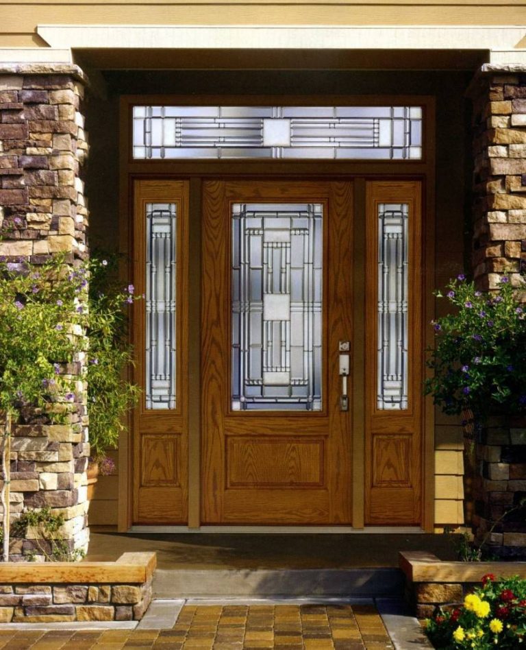 20 Excellent Ideas Of Front Doors With Glass - Interior Design Inspirations