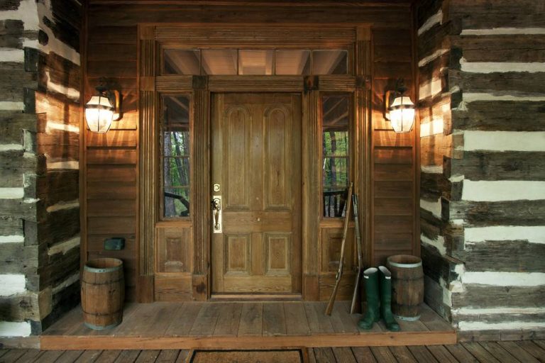 21 Great Example Of Rustic Double Front Door Designs - Interior Design ...