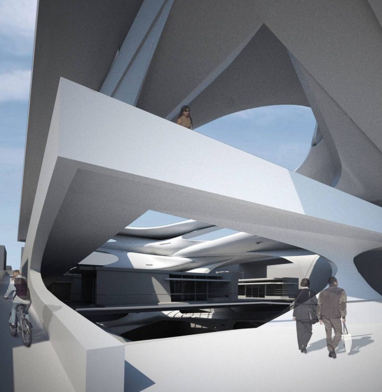 Connecting Urban To Nature: One Unique Design Of Building - Interior ...
