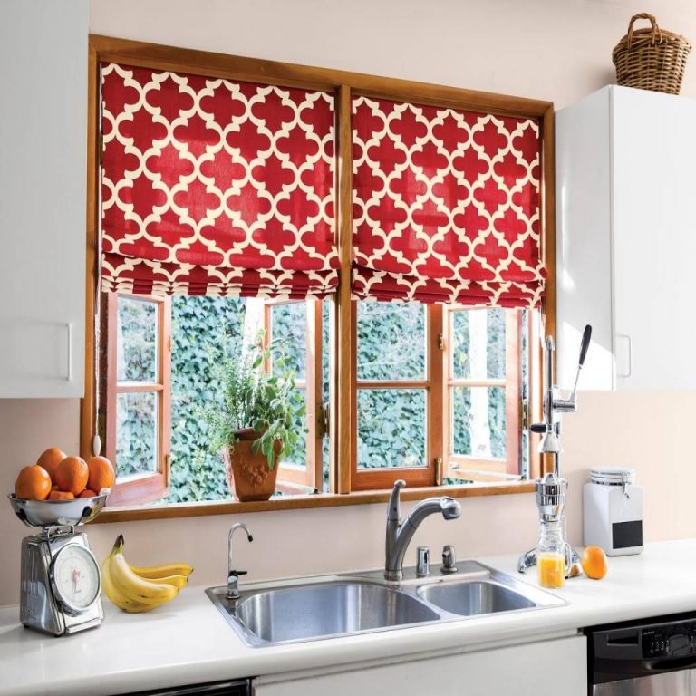 7 Inspirational Themes For Red Kitchen Curtains - Interior Design ...