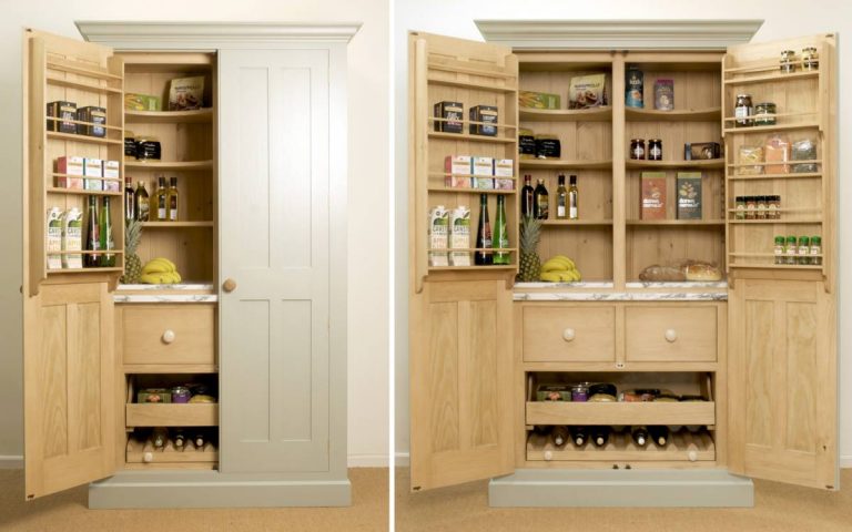 24 Beautiful And Functional Free Standing Kitchen Larder Units That ...