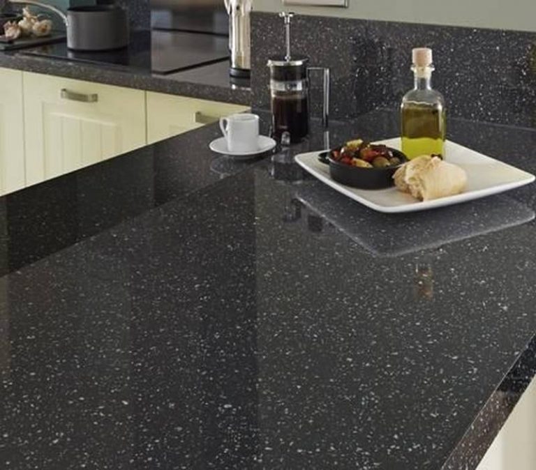 A Perfect Idea For Kitchen - The Star Galaxy Granite Worktop - Interior ...