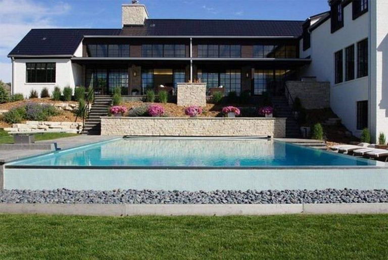 15 Awesome Semi-Inground Pools As Great Outdoor Concept - Interior ...