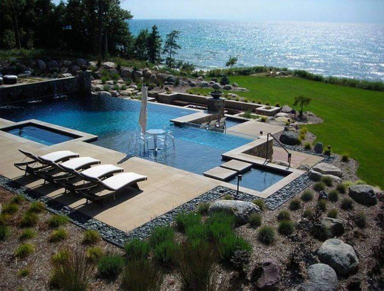 15 Awesome Semi-Inground Pools As Great Outdoor Concept - Interior ...